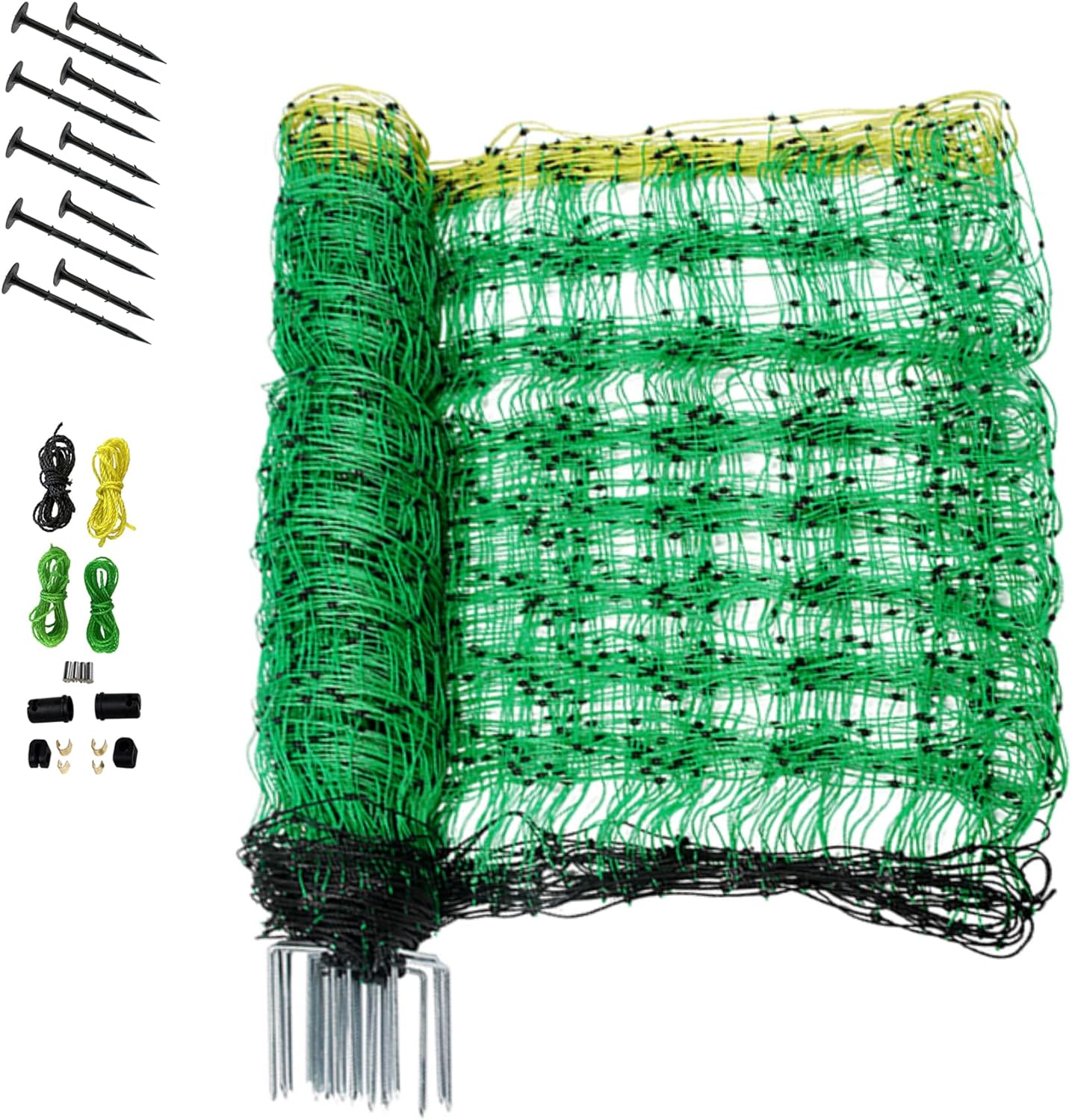 Amazon.com : Electric Fence Net/Double Pointed Sheep Netting Fence with ...