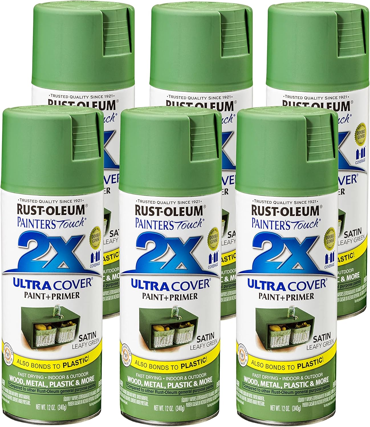 Rust-Oleum Painter’s Touch 2X Ultra Cover 249072-6PK – Pintura en ...