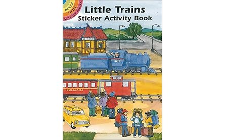 Little Trains Sticker Activity Book (Dover Little Activity Books ...
