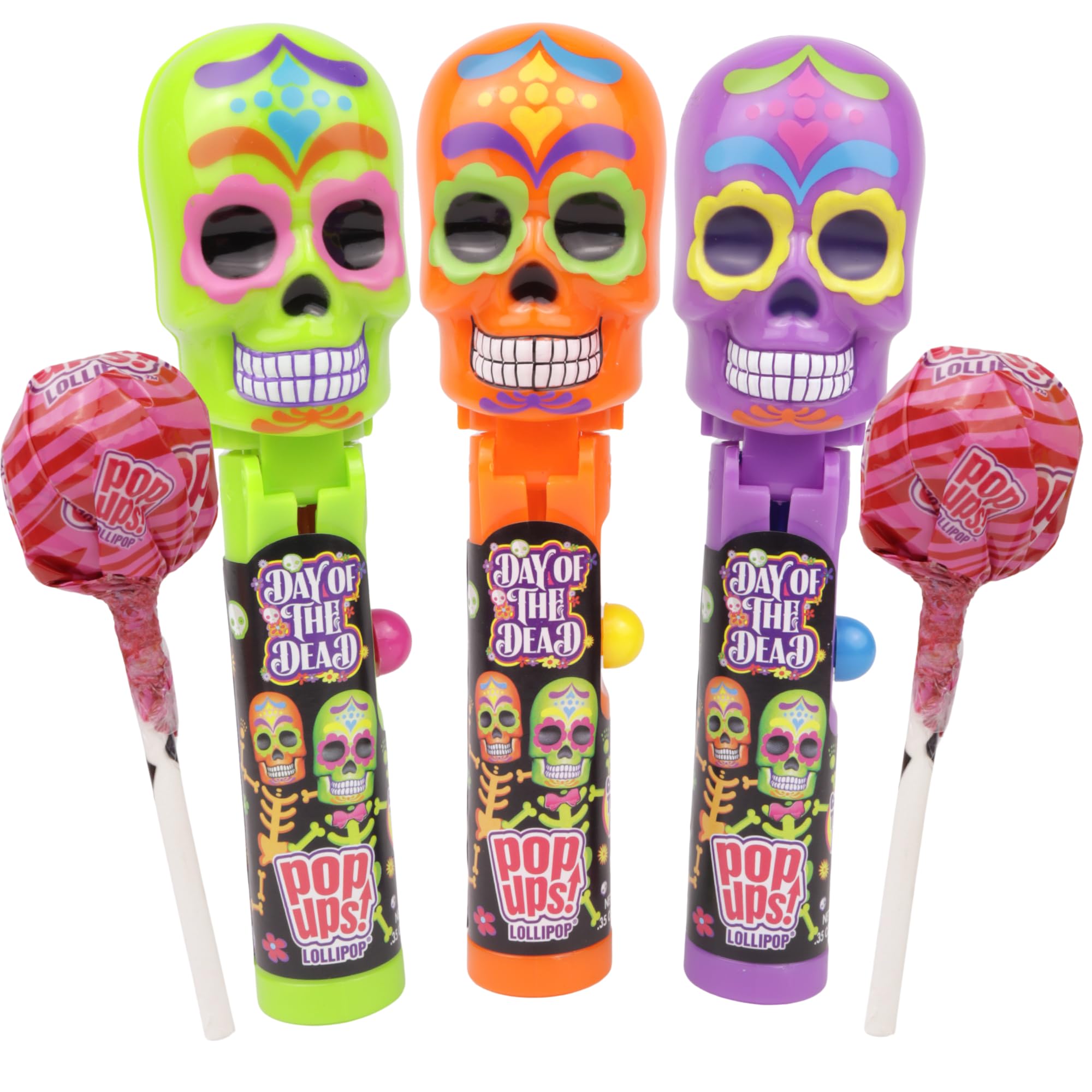 Amazon.com: Sweetzo - Halloween Day of the Dead Pop Ups, Sugar Skull ...