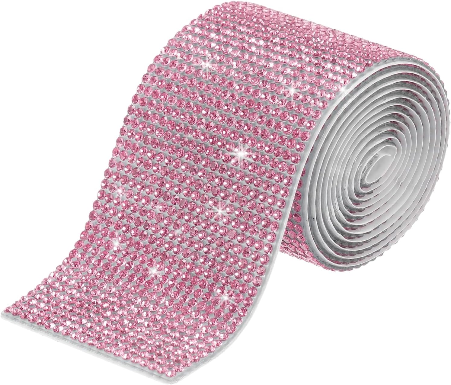 Amazon.com: MECCANIXITY 1 Yard 4.5cm Self Adhesive Crystal Rhinestone ...