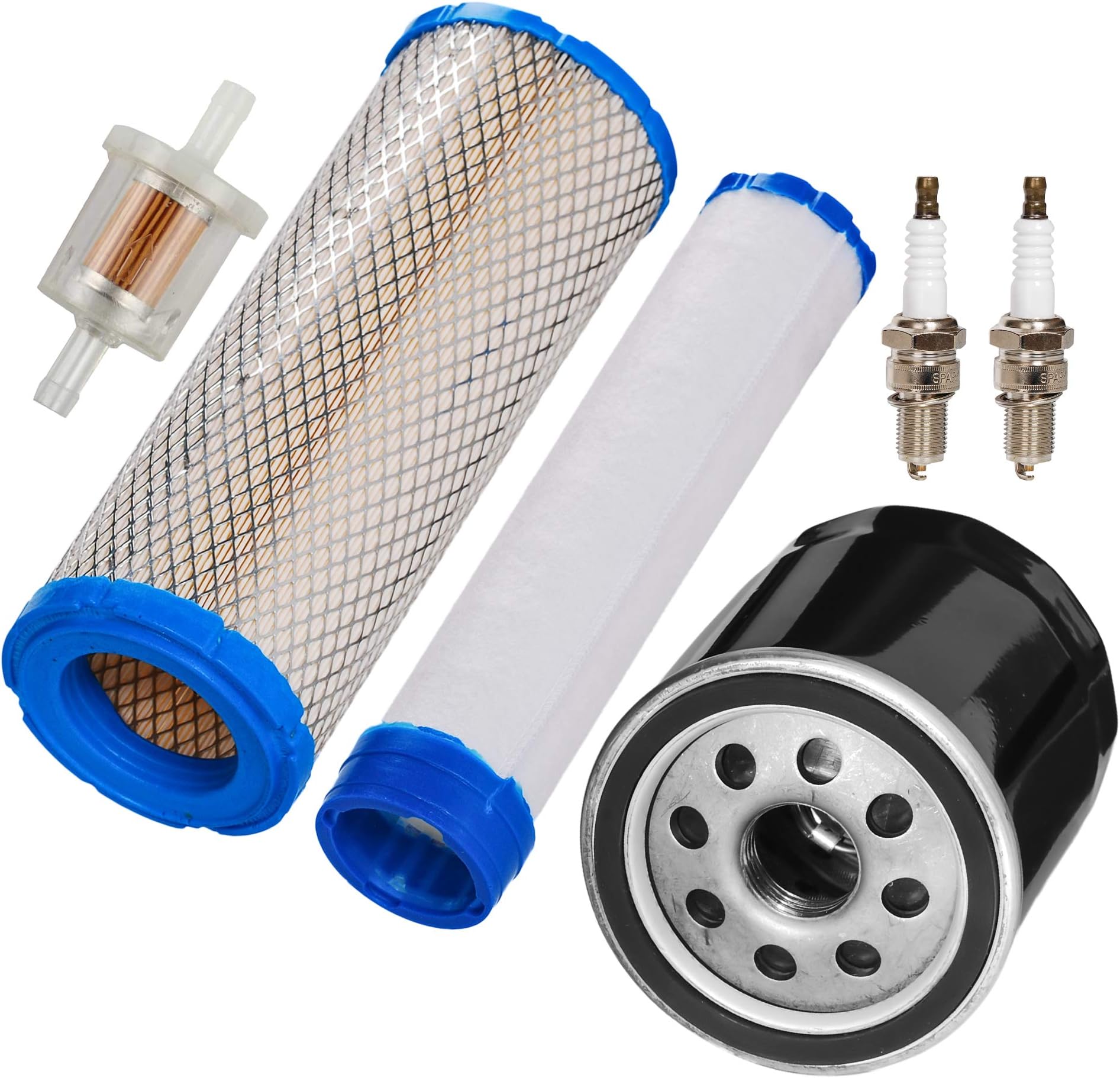 Amazon.com: HIFROM Air Filter & Pre Filter Cleaner Oil Filter Spark ...