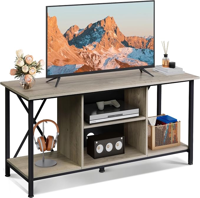 Amazon.com: WLIVE Industrial TV Stand for up to 45 inch TV, Heavy-Duty ...