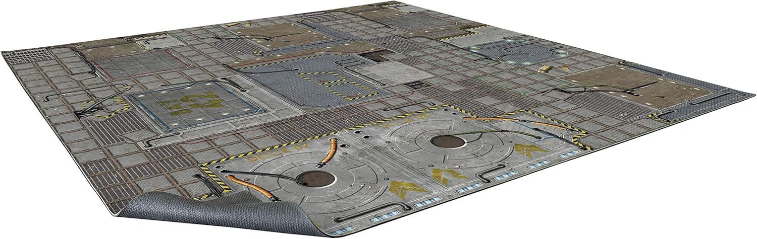 Amazon.com: Battle Systems Terrain Frontier Game Mat 3x3 - Neoprene ...