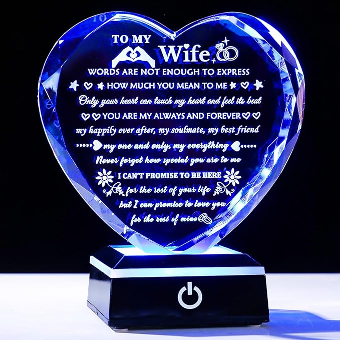 Amazon.com: Arikyrist Romantic Wife Gifts from Husband with Colorful ...