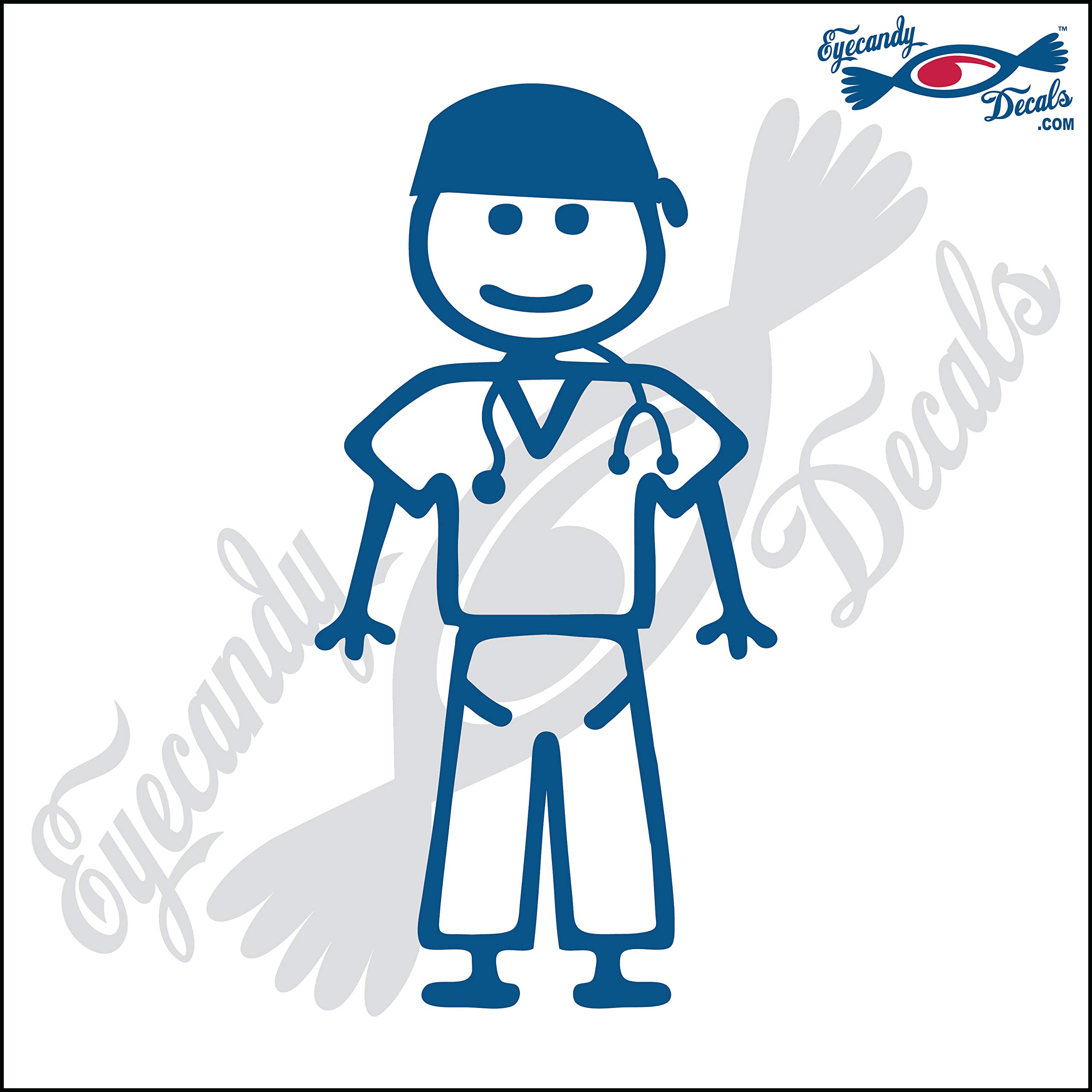 Stick Figure Male Nurse