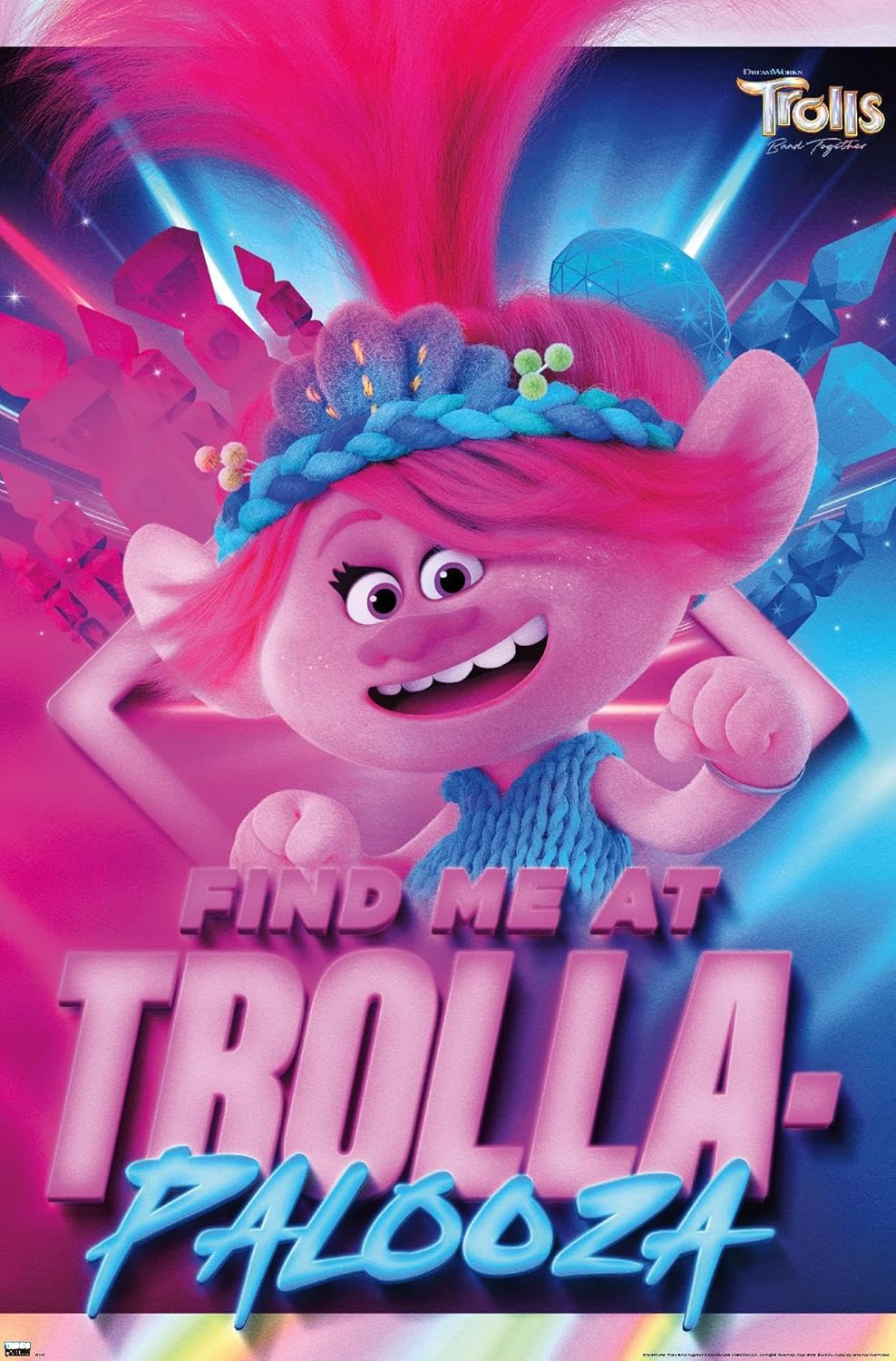 Amazon.com: Trends International Trolls: Band Together - Poppy Wall ...