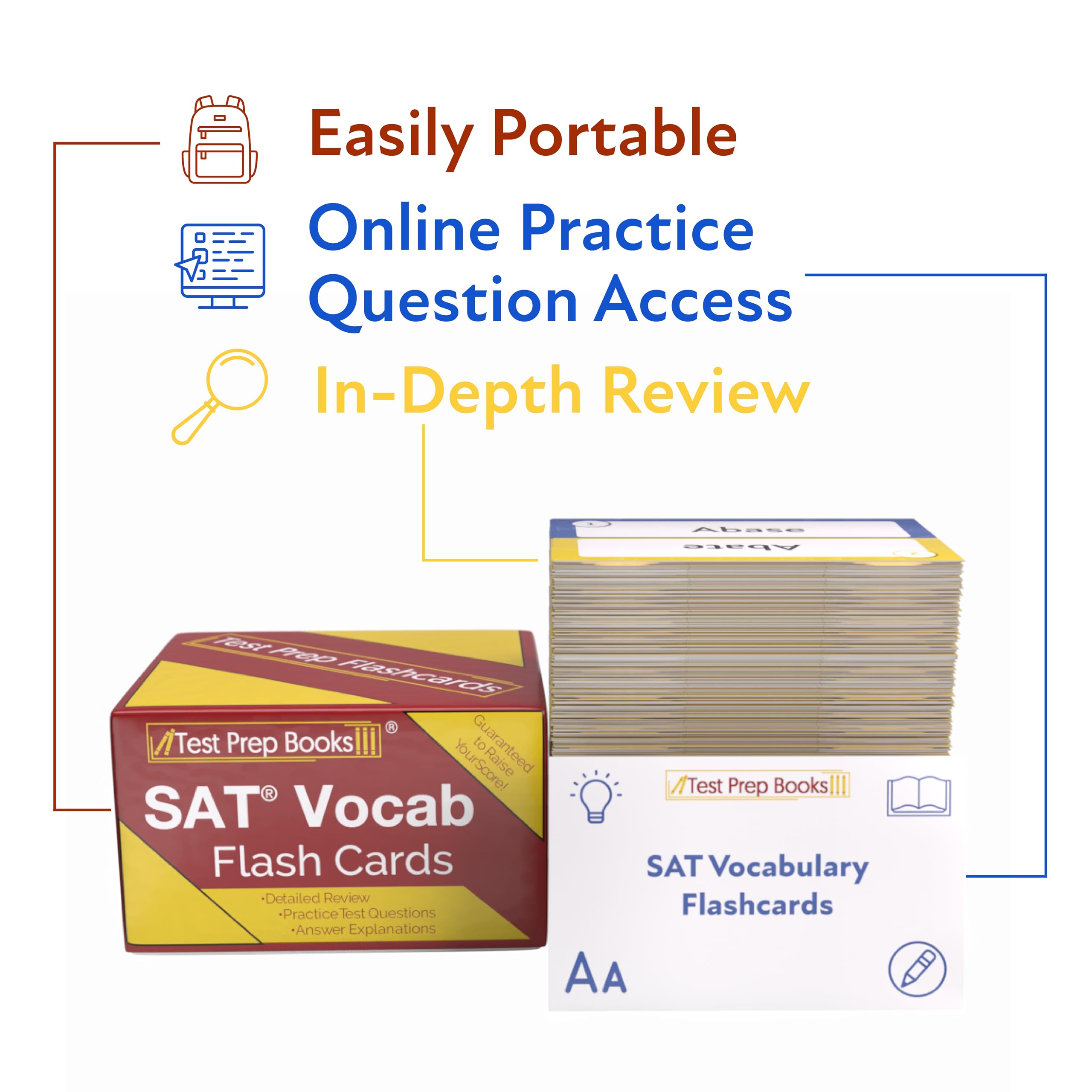 Snapklik.com : SAT Vocabulary Study Cards 2025-2026: SAT And PSAT ...