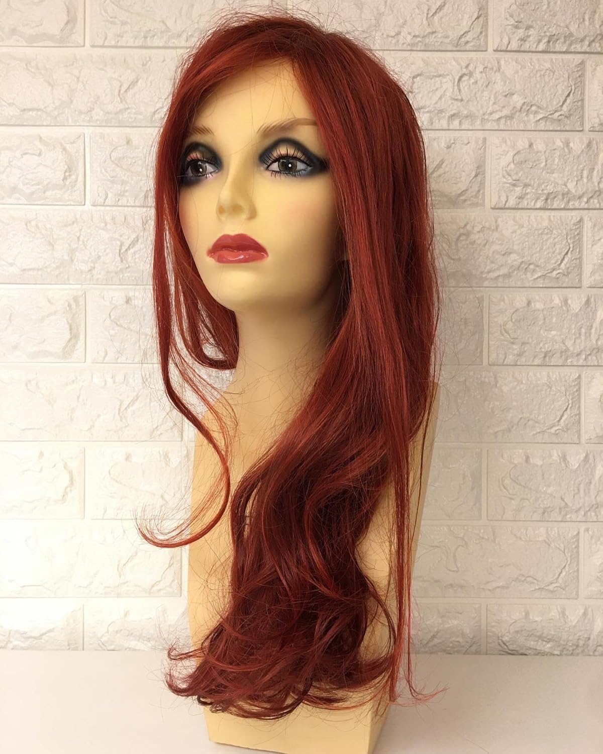 PARRUCCA ROSSA CAPELLI KANEKALON DI ALTA QUALITA' : Amazon.it: Moda