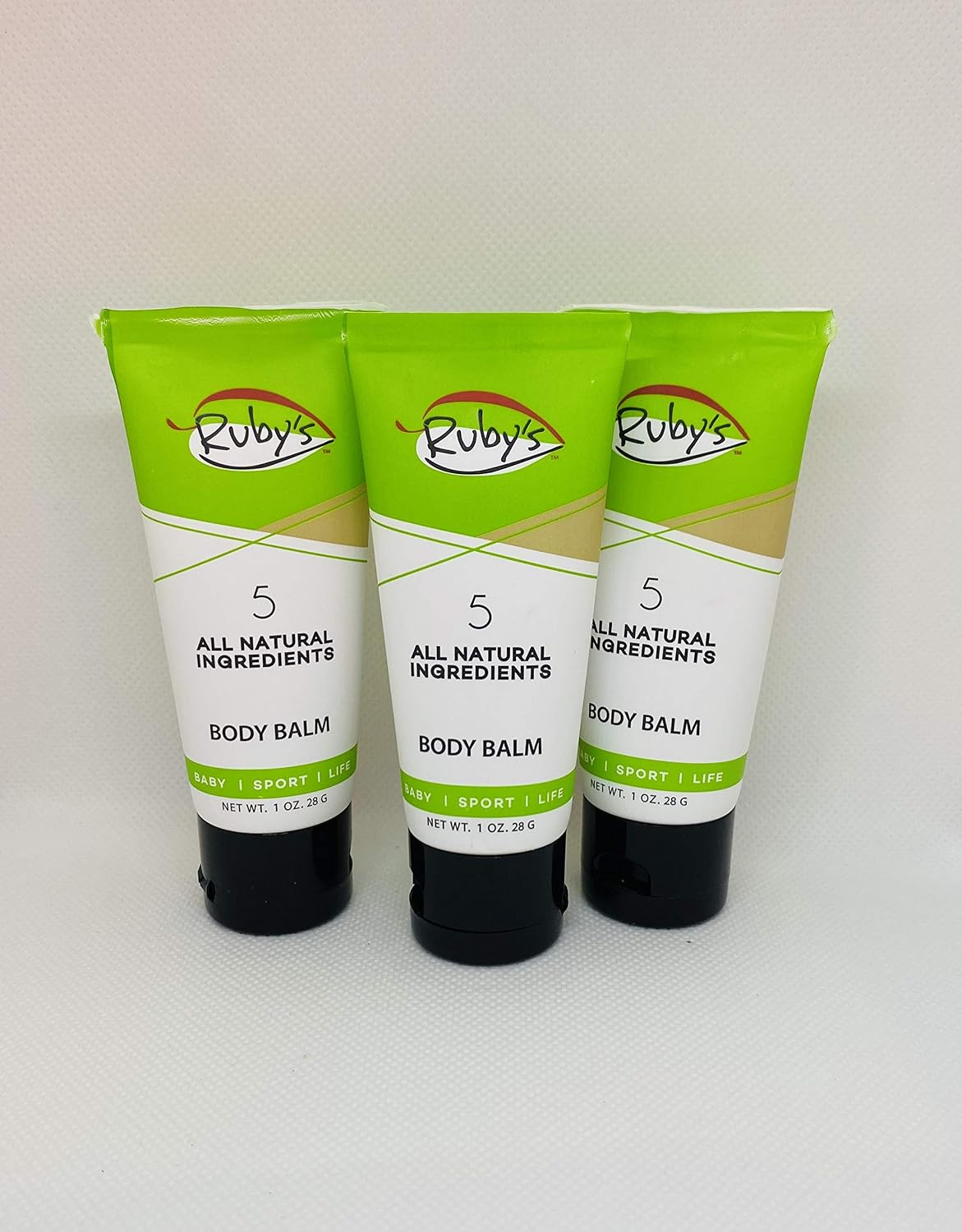 Amazon.com : Ruby's Lube - All Natural Anti-Chafe Balm - Pocket Pack ...