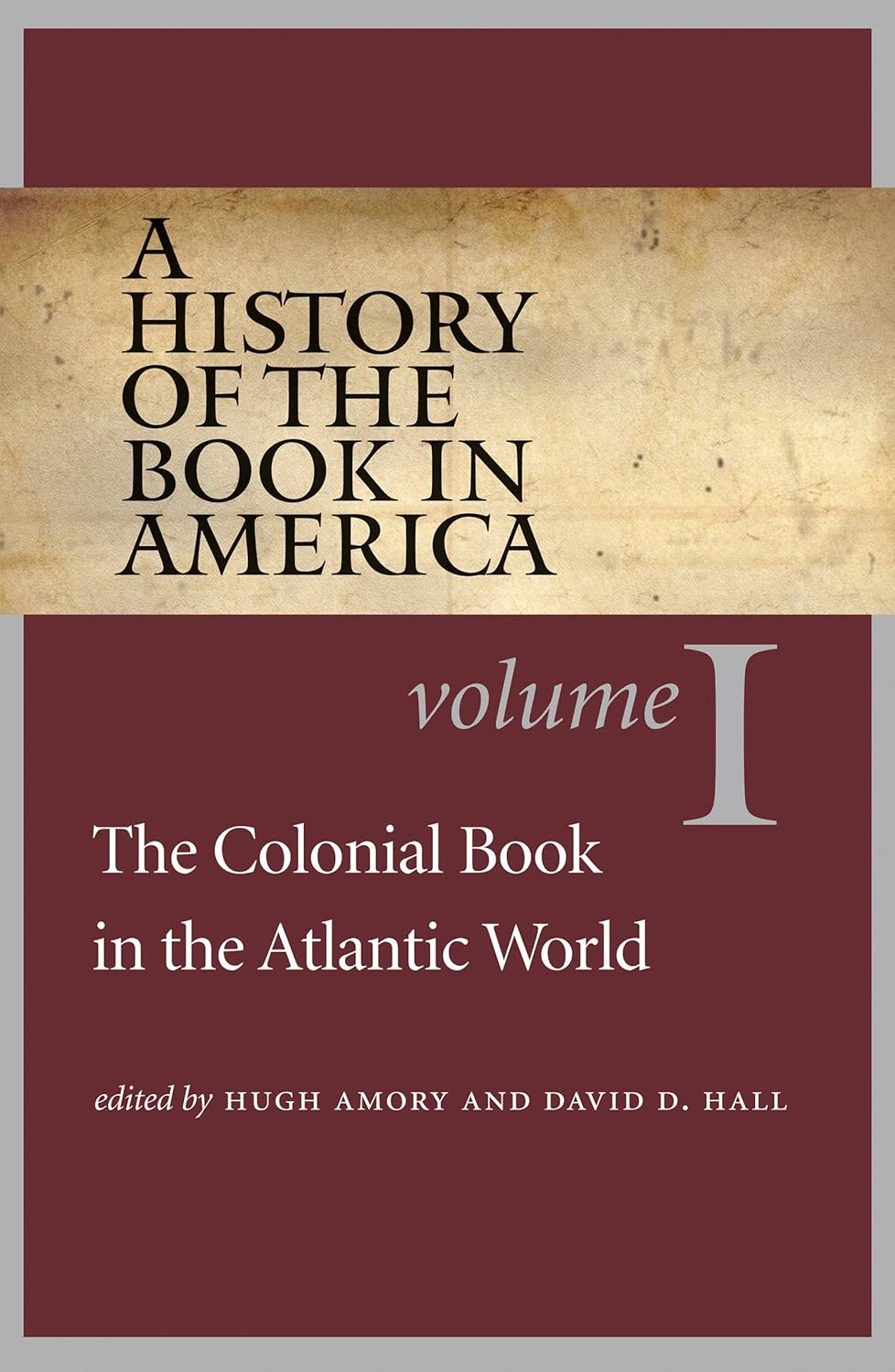 Amazon.com: A History of the Book in America: Volume 1: The Colonial ...