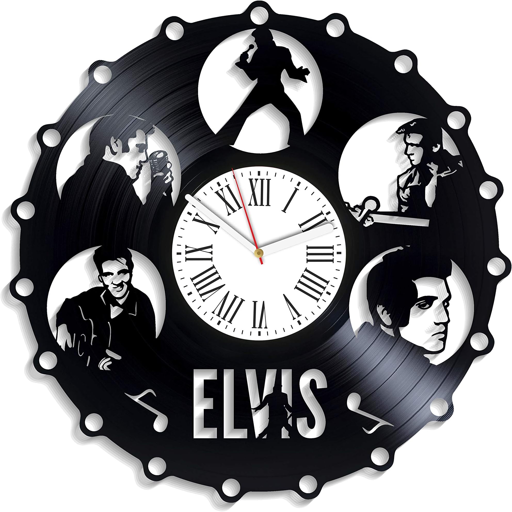 Amazon.com: Kovides Elvis Presley Music, Vinyl Record, Silent Mechanism ...