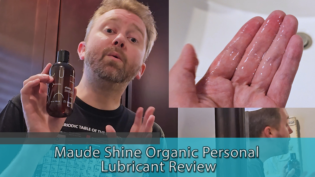 Watch Maude Shine Organic Water Based Personal Lubricant - Review on ...