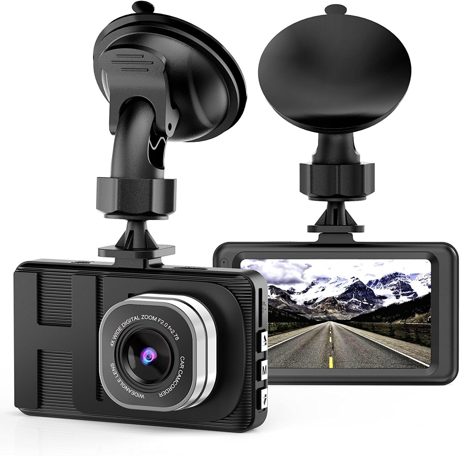 Amazon.com: Dash Cam, Camera for Cars with Full HD 1080P 170 Degree ...