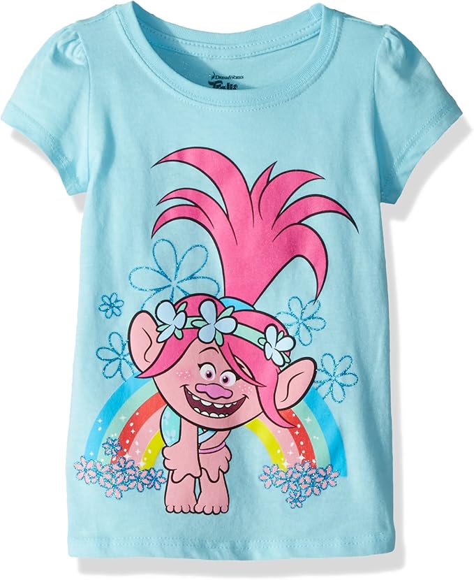 Amazon.com: DreamWorks Girls' Toddler Trolls Poppy : Clothing, Shoes ...