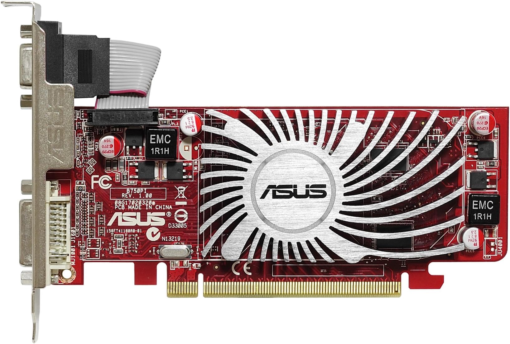 Amazon.com: ASUS Radeon HD5450 Silent 512 MB GDDR2 Low Profile Graphics ...