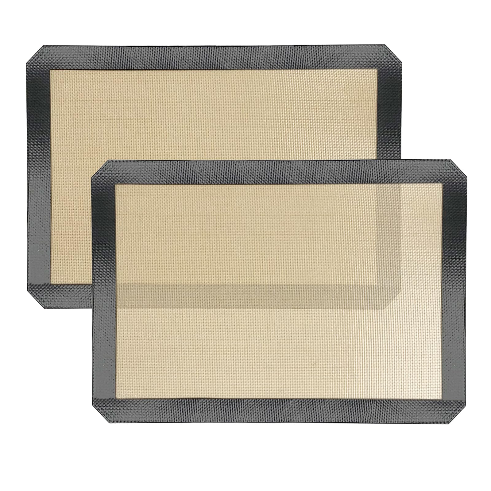 Amazon.com: Luckyiren Silicone Baking Mat, Set of 2 Baking Pads Cookies ...