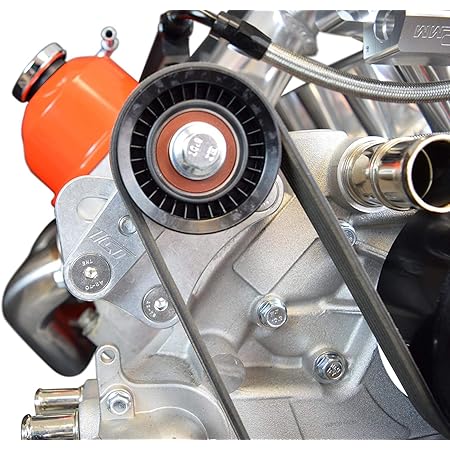 Amazon.com: ICT Billet LS Belt Tensioner Kit - Low Mount Passenger Side ...