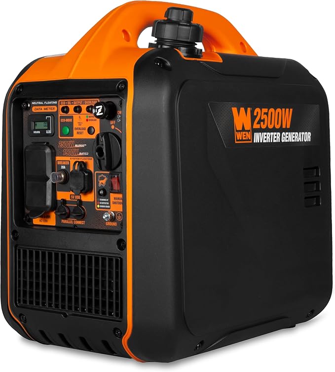 Amazon.com : WEN 2500-Watt Inverter Generator, Quiet, Portable, and ...