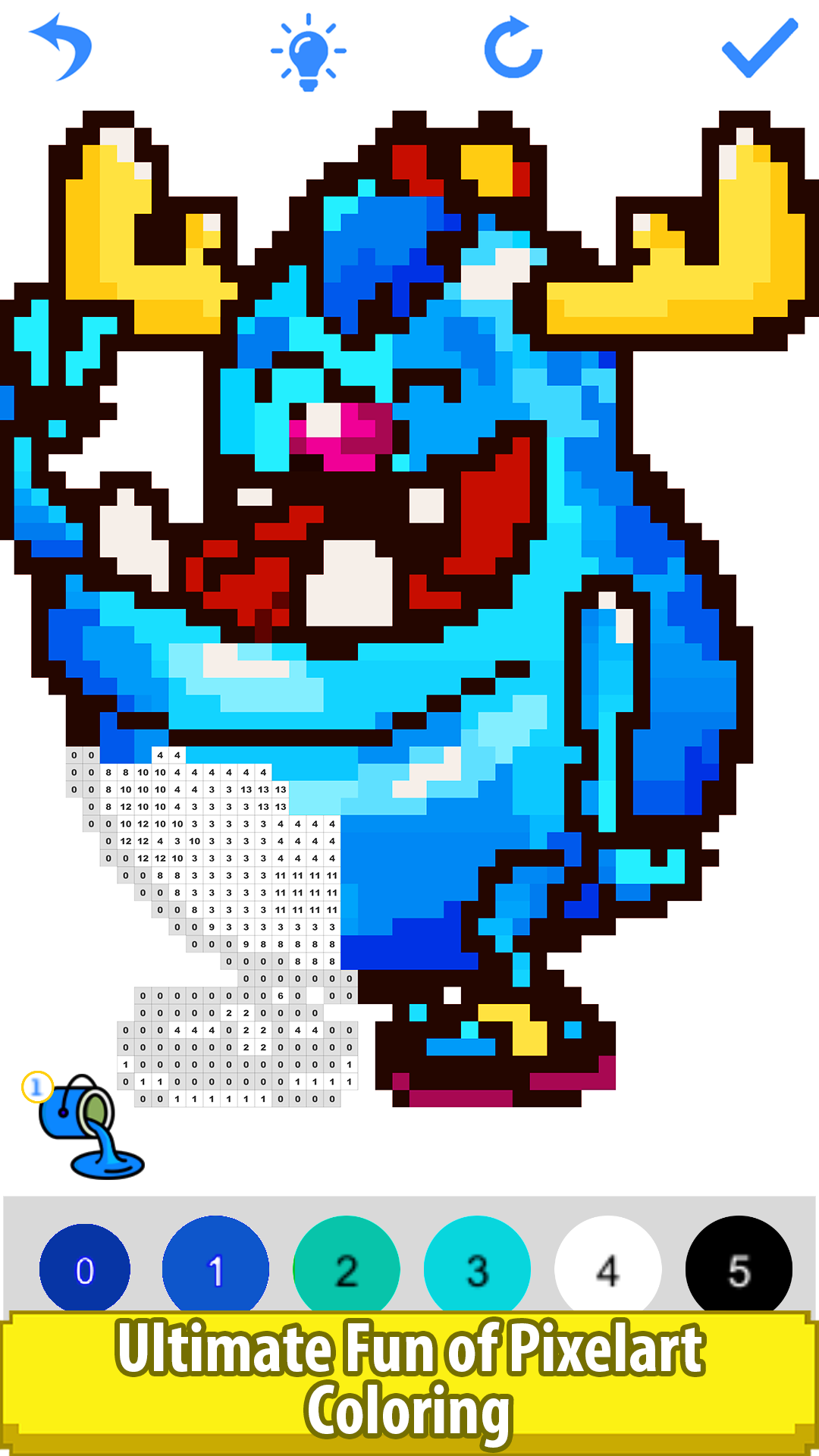 Monsters Color By Number - Pixel Art No. Color Book-Amazonアプリストアのアプリ