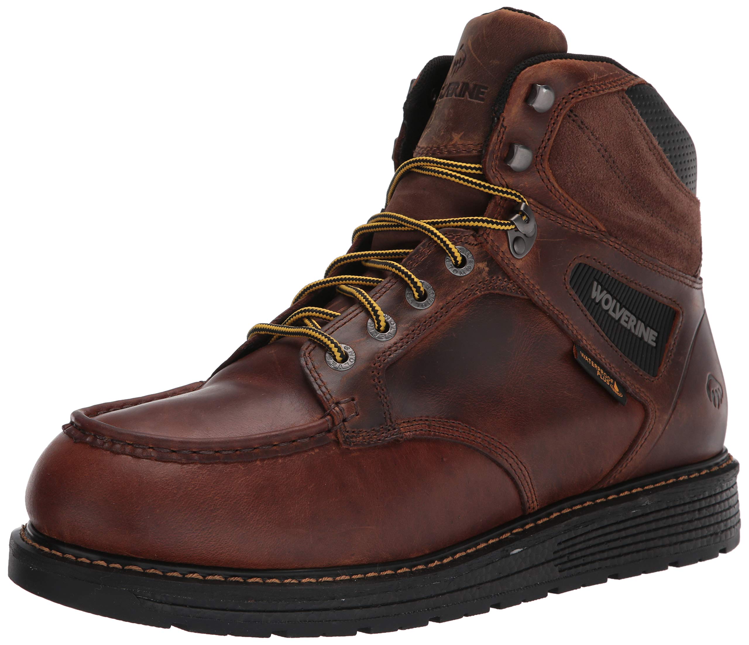 Snapklik.com : Wolverine Mens Hellcat UltraSpring 6 Moc-Toe Wedge Boot