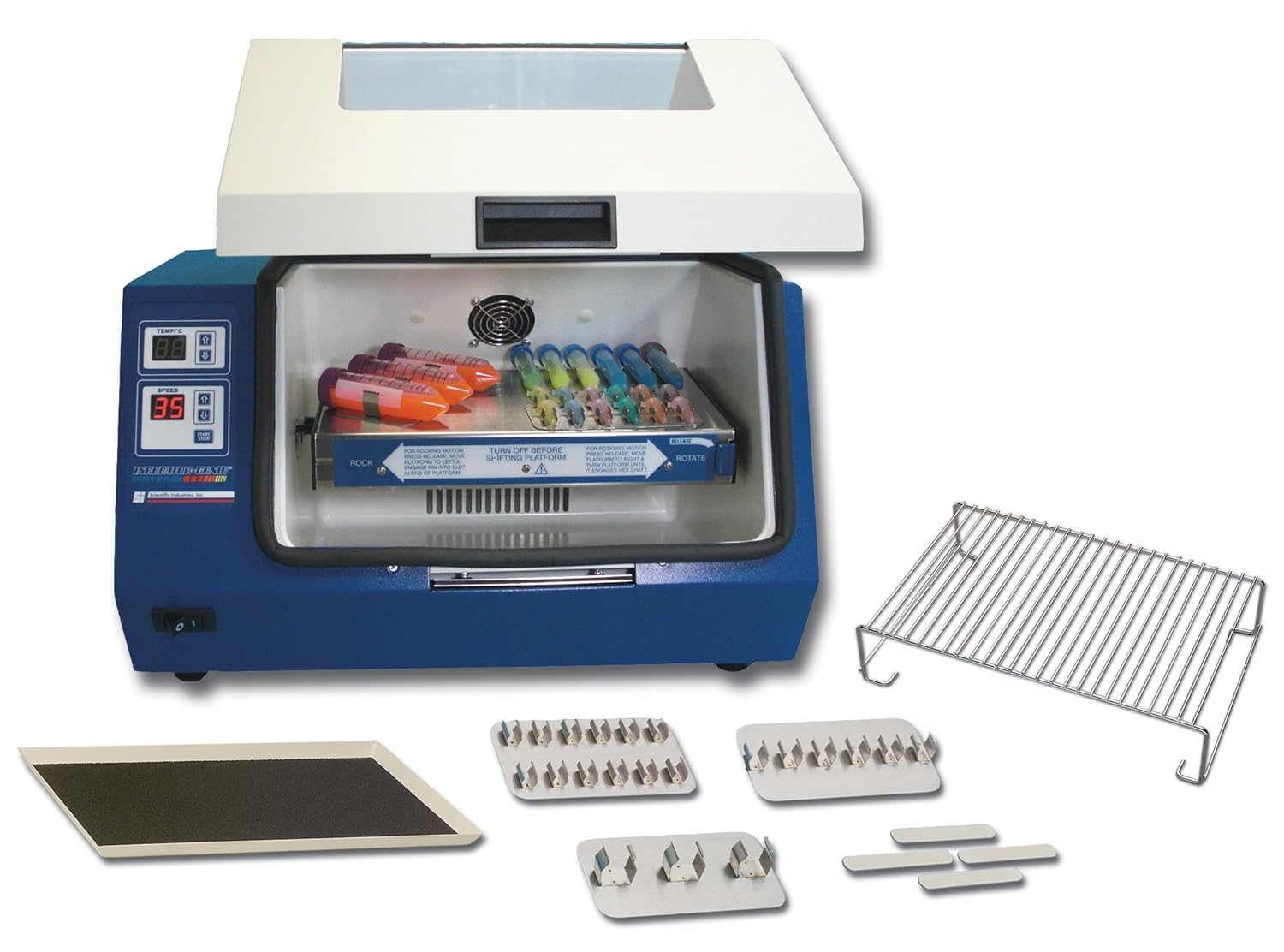 Scientific Industries Benchtop Shaking/Rotating Incubator-Genie, 120V ...