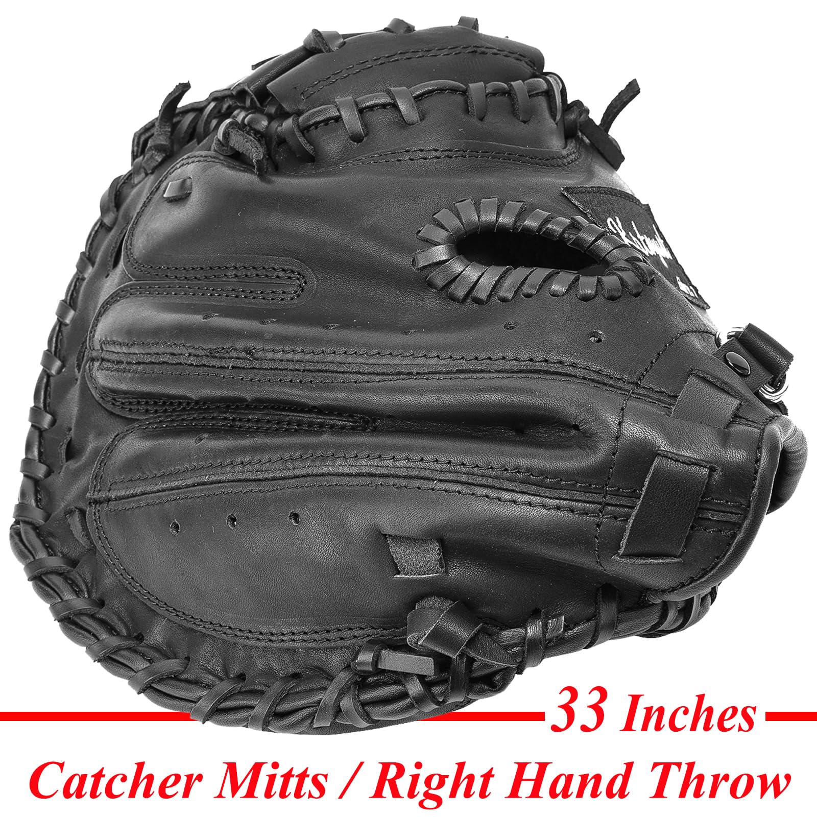 Snapklik.com : KRTOYUST Baseball Catchers Mitt - Premium Leather Material L300 Series ...