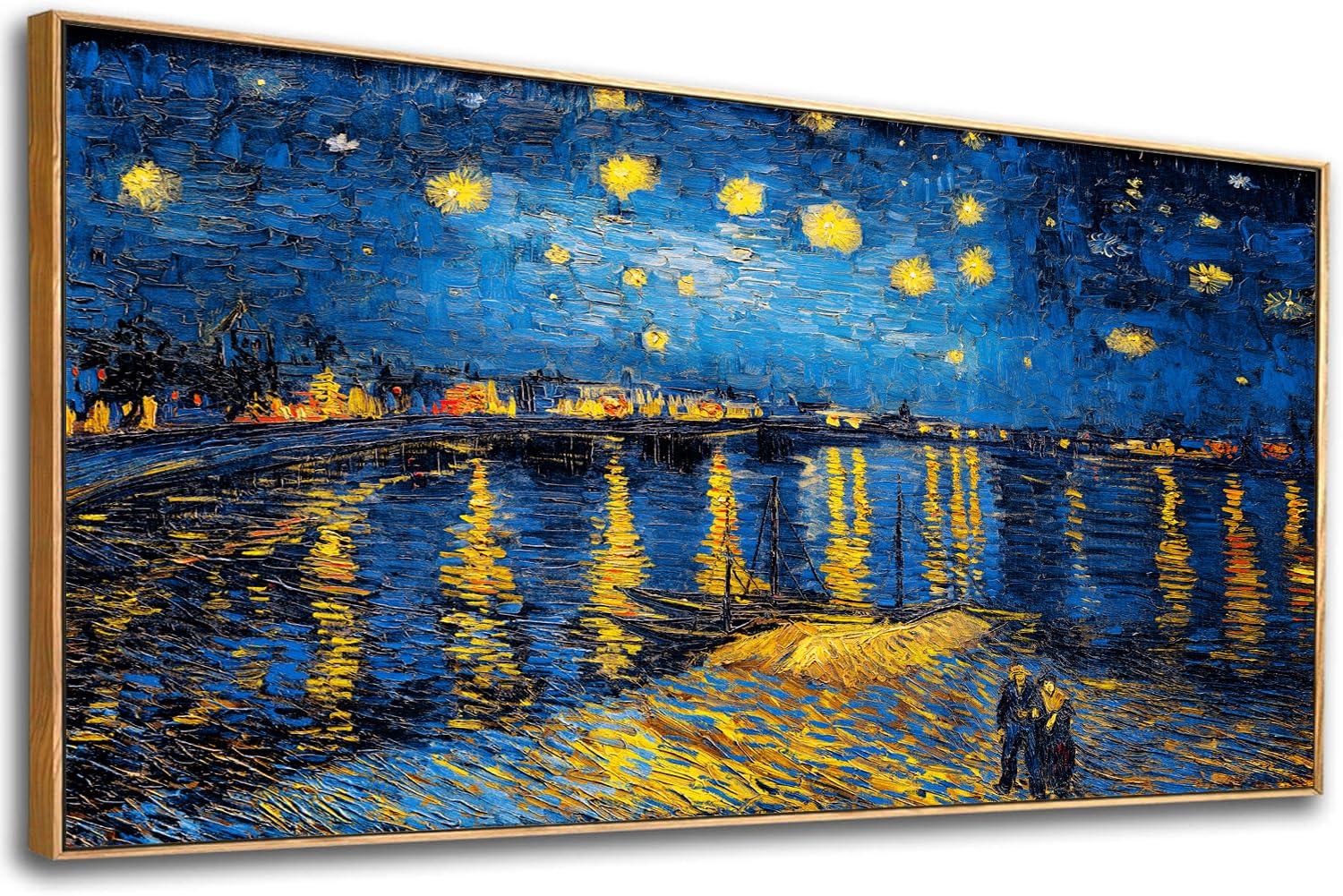 Van Gogh The Starry Night Van Gogh Oil Painting Starry Night Over The