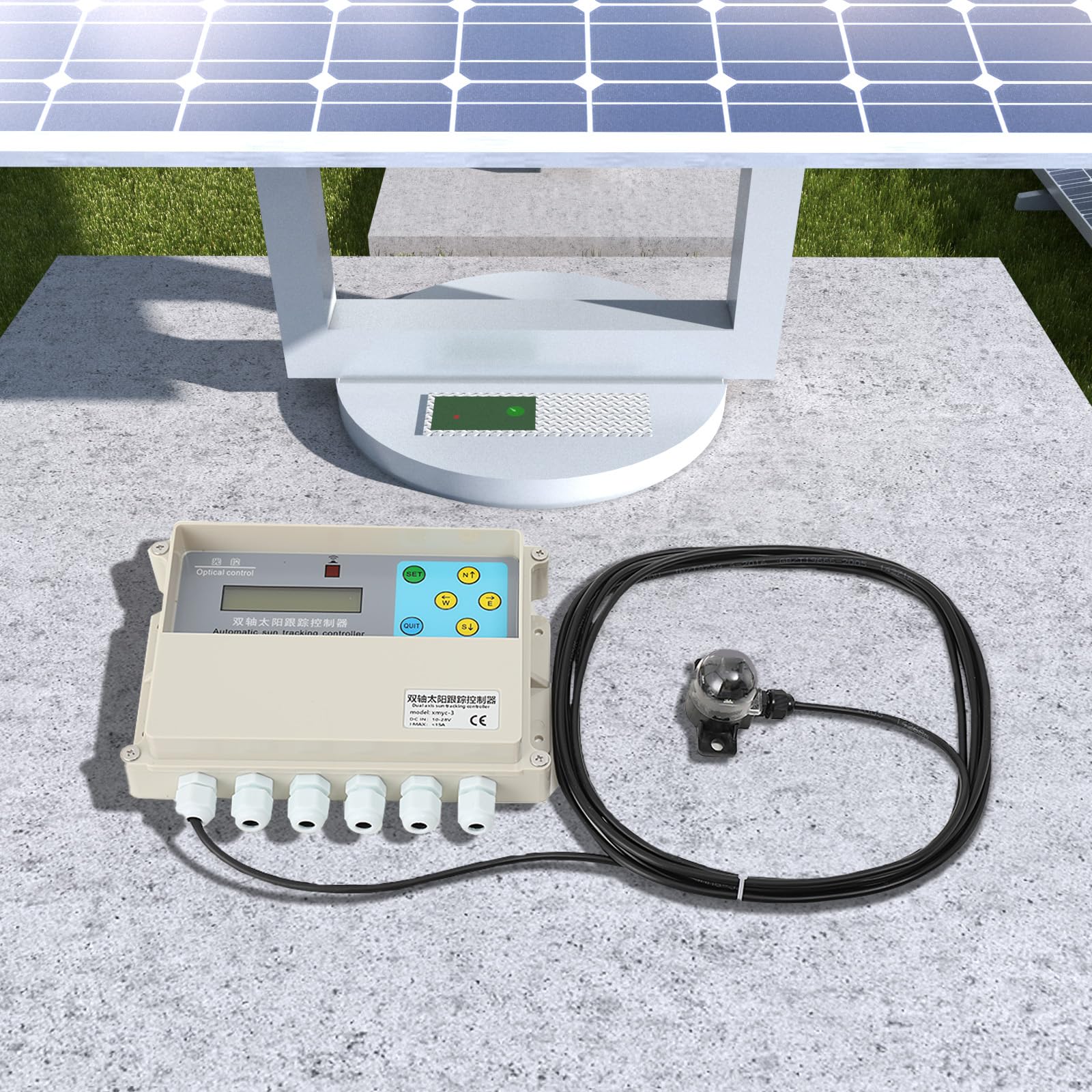 Dual Axis Solar Tracker Kit SunRobotics Arduino Based Dual Axis Smart