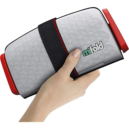 Amazon.com : mifold Original Grab-and-go Car Booster Seat, Pearl Gray ...