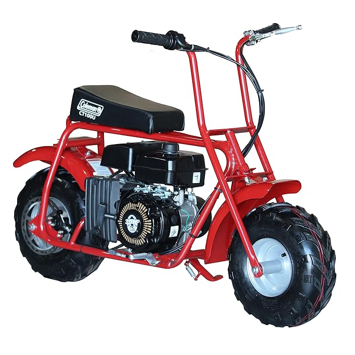 Buy Coleman Powersports CT100U Gas Powered Trail Mini-Bike | 98cc/3.0HP ...