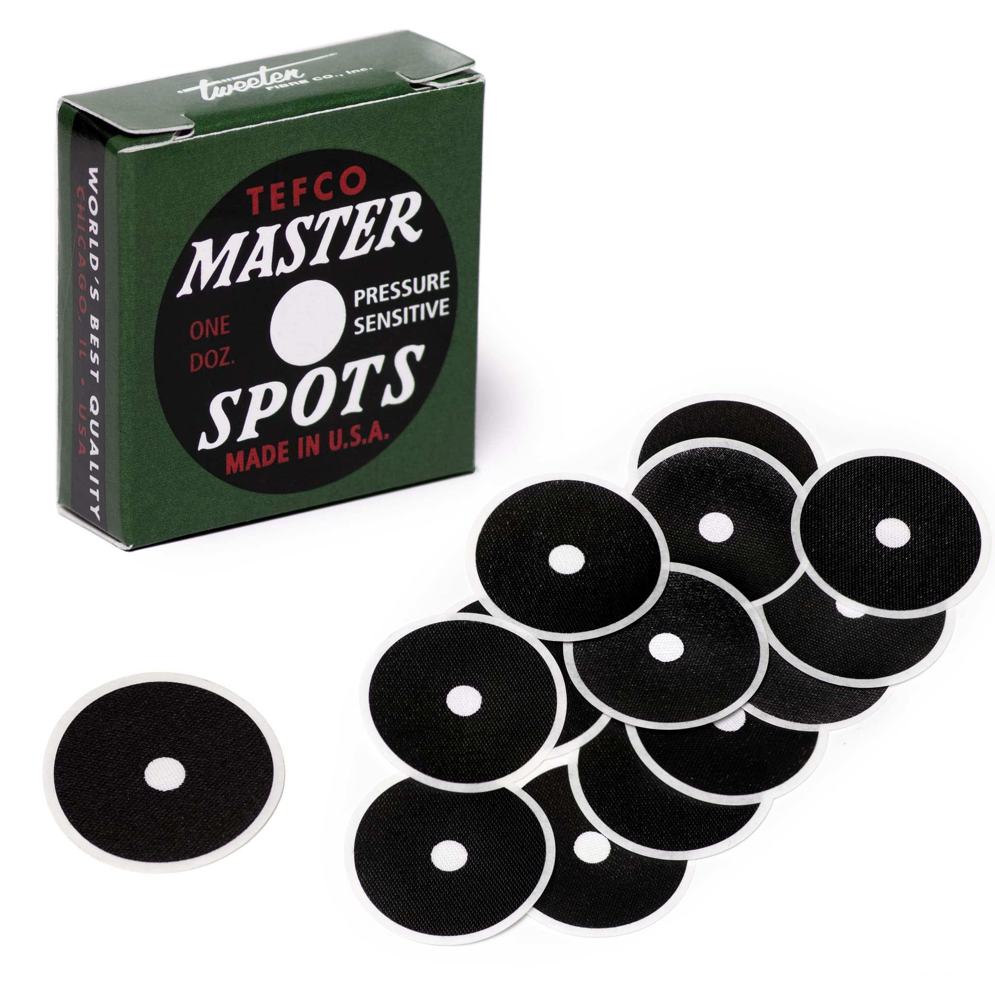 Amazon.com: Tweeten Tefco Master Pool Billiard Table Spots 12 pcs/1 Box ...