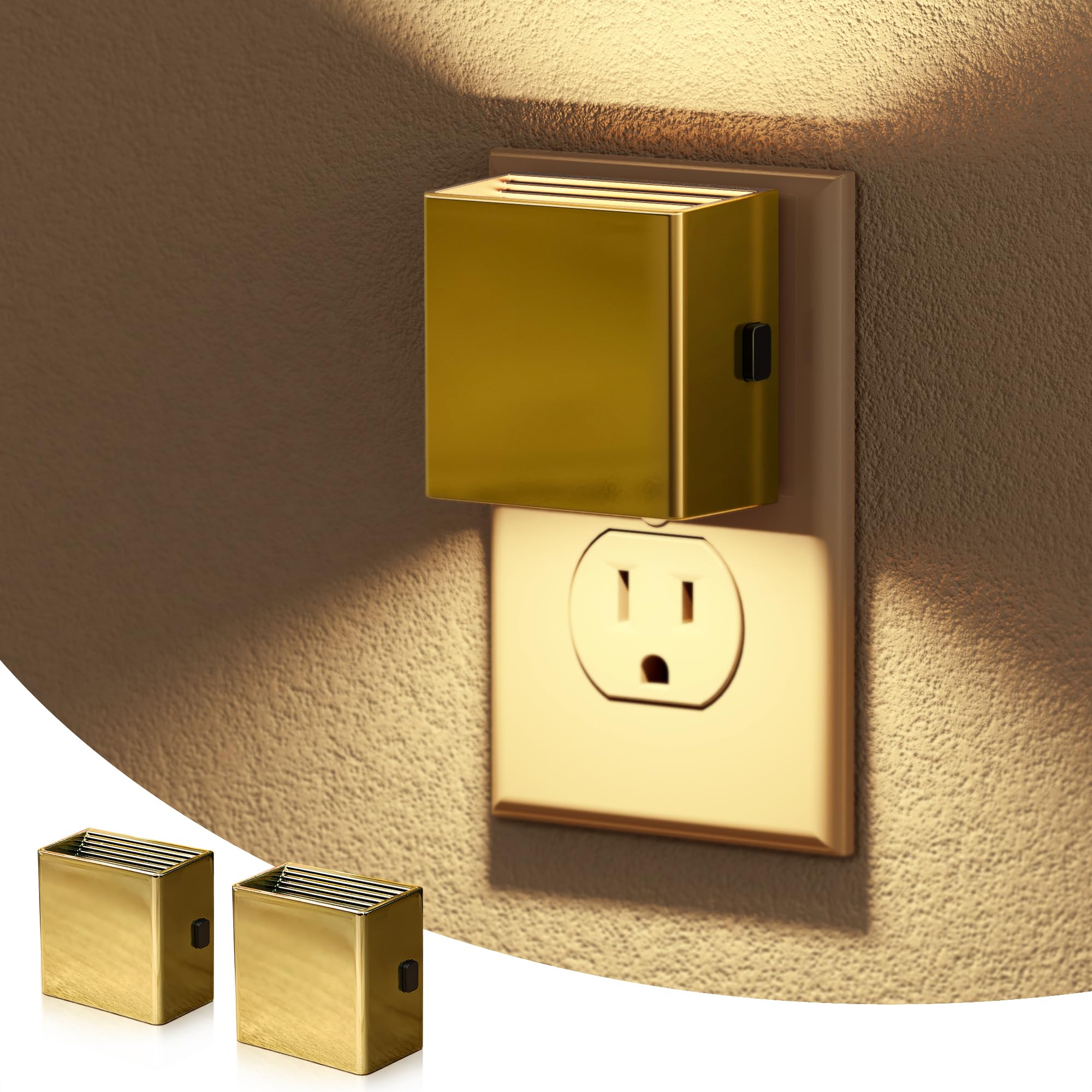 JandCase Night Light,Automatic Night Lights Plug into Wall,Dusk to Dawn ...