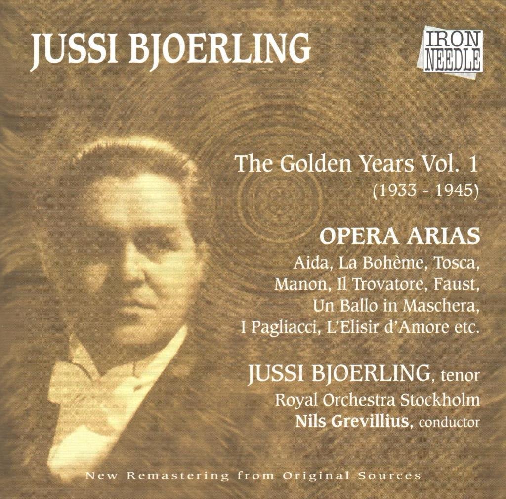 Jussi Bjorling, Nils Grevillius, Royal Orchestra Stockholm - Jussi ...