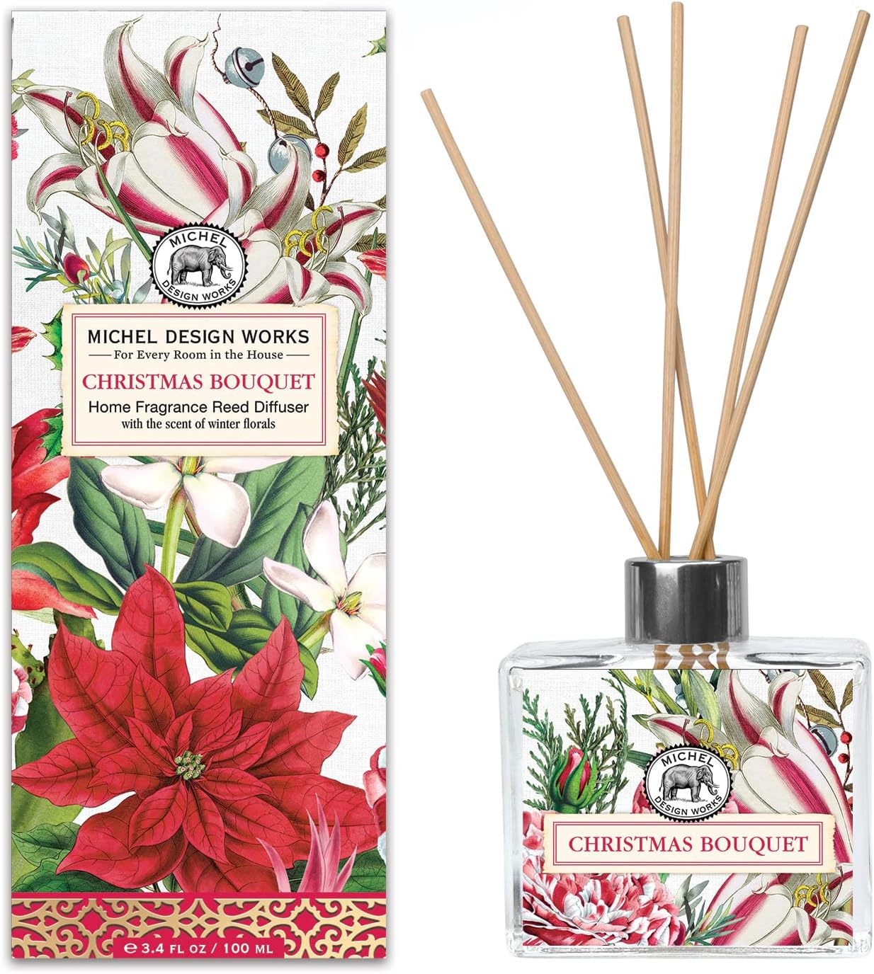 Amazon.com: Michel Design Works Home Fragrance Reed Diffuser, Fall Leaves & Flowers : Home & Kitchen