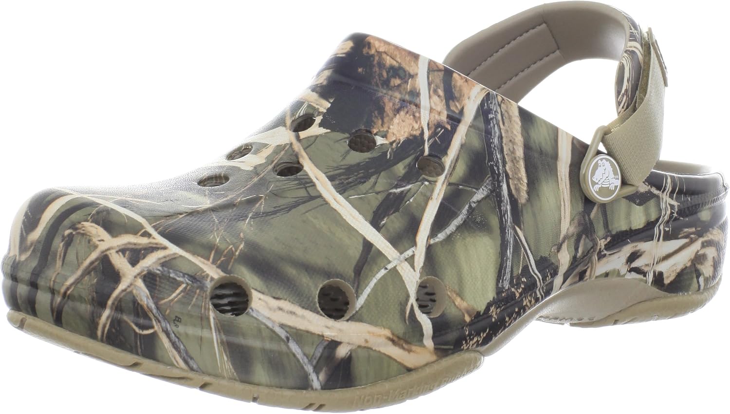 Amazon.com | Crocs Men's 10495 Ace Boat RT Clog,Khaki,9 M US | Mules ...