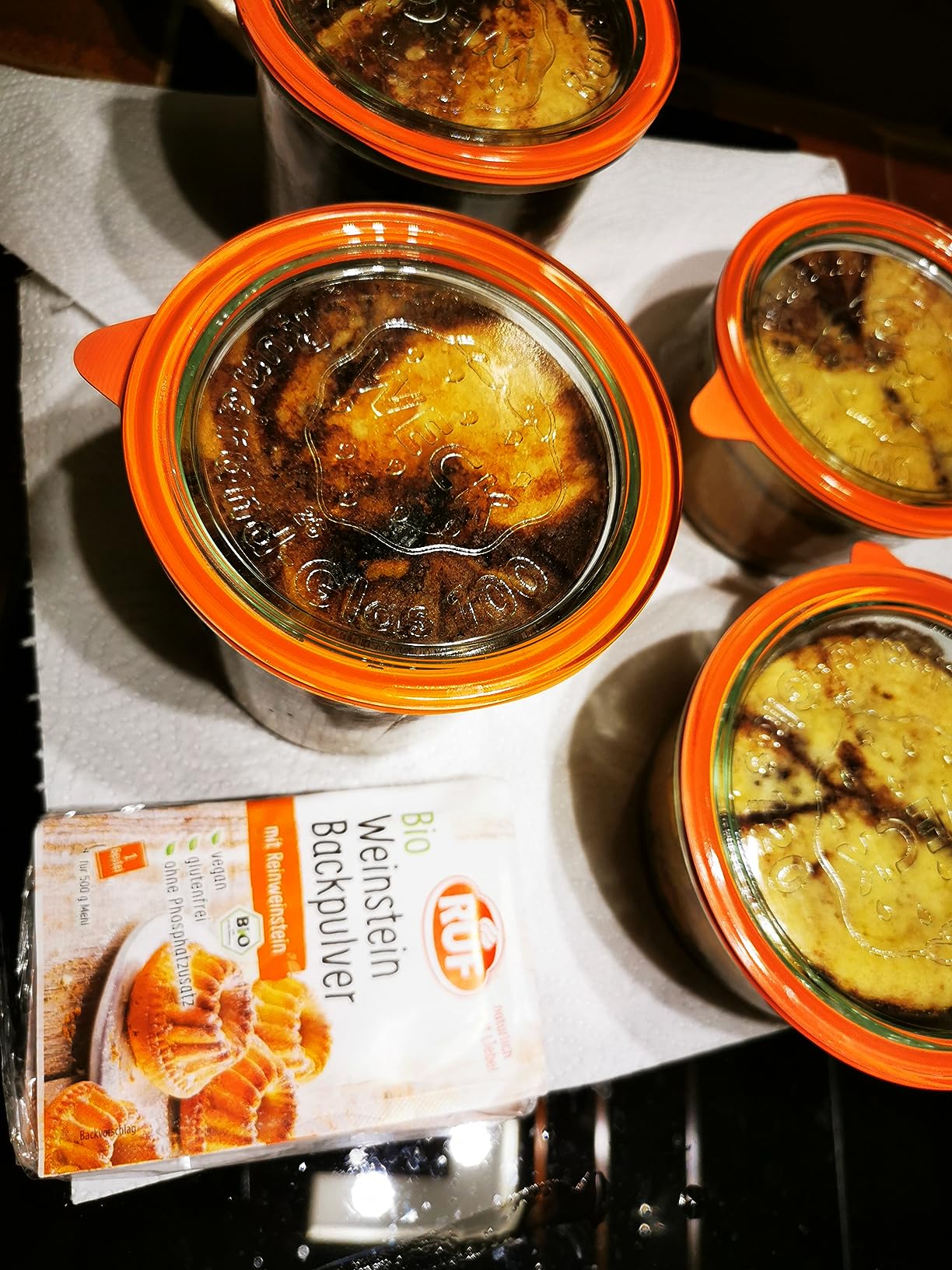 RUF Backpulver, der Klassiker zum Backen von Kuchen, Brötchen und ...