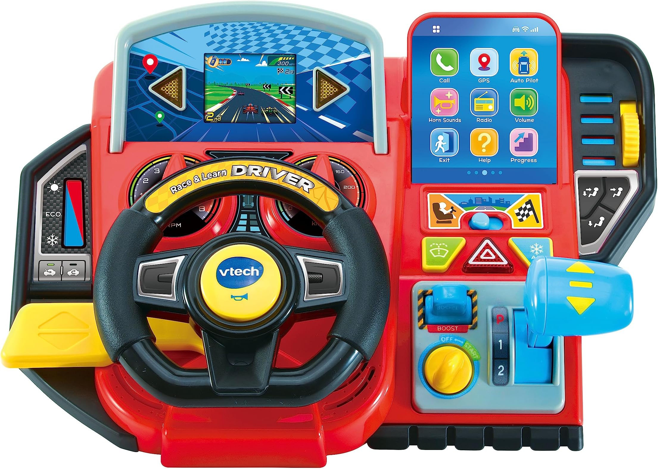 VTech Tiny Tot Driver - Activity Toy - 166603 - Multicoloured : Amazon ...