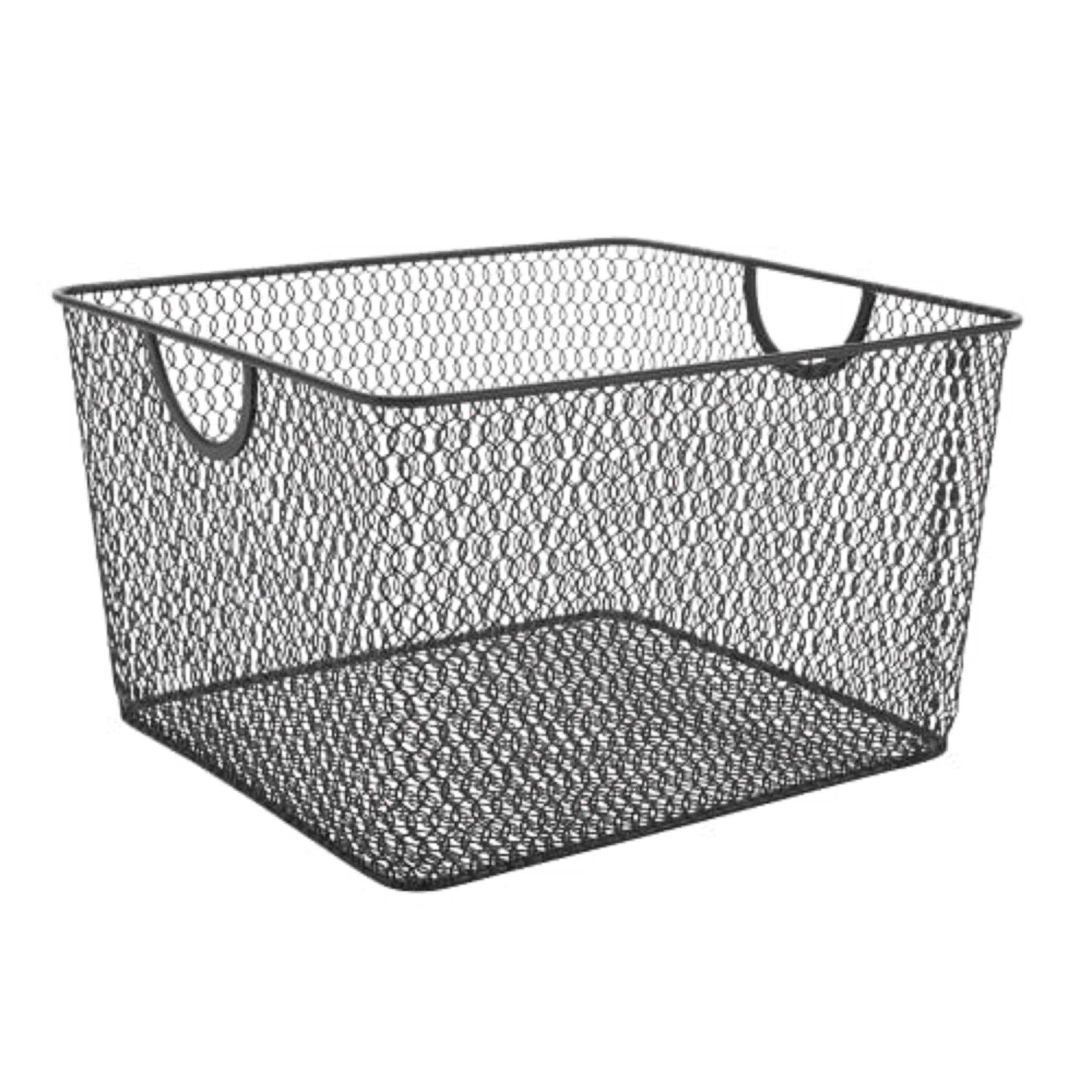 Amazon.com: YBM Home Wire Mesh Kitchen Storage Basket Organizer for ...