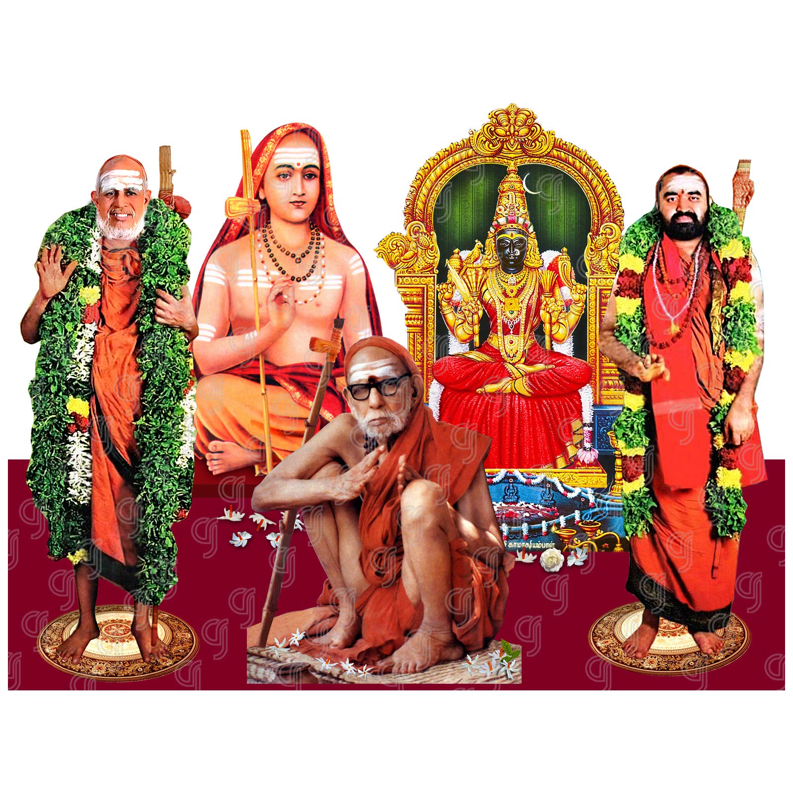 Buy Giriram Photos - Sri Kanchi Kamakshi Amman, Jagadguru Adi ...