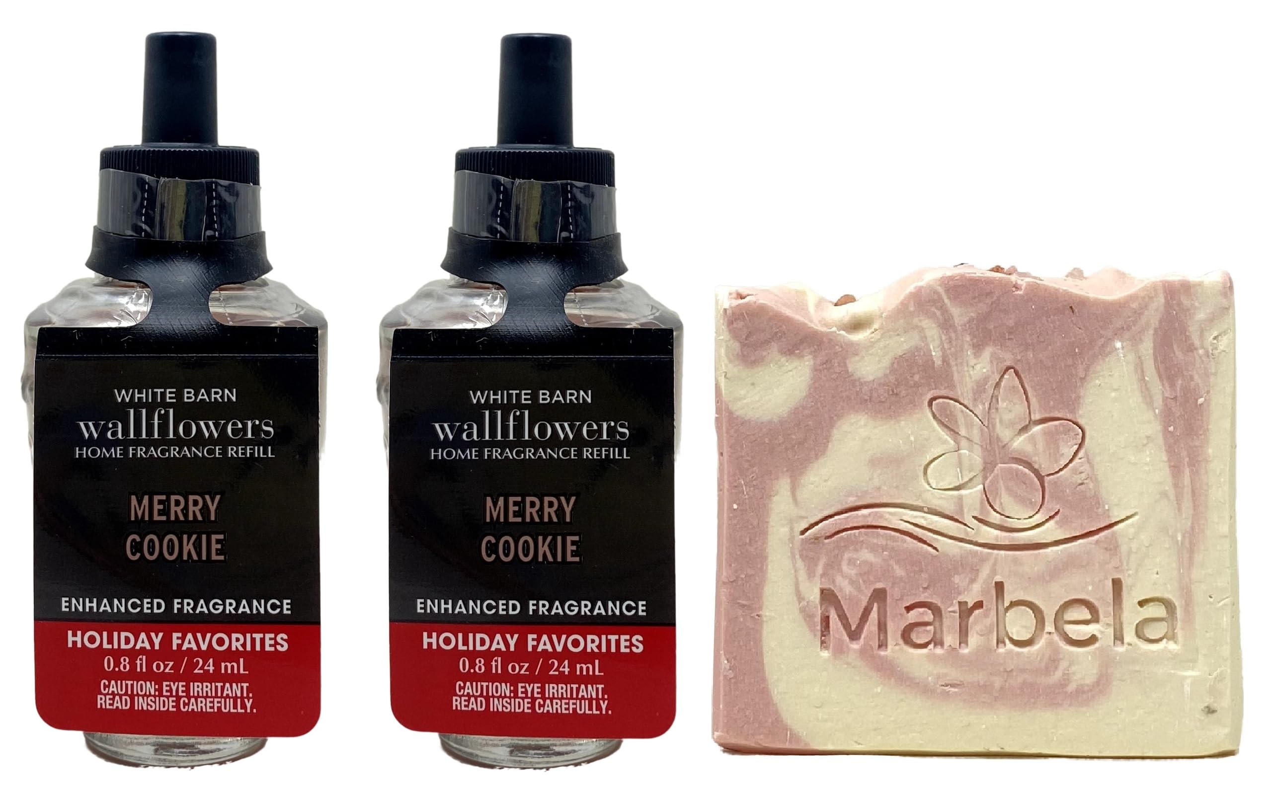 Amazon.com: Bath & Body Works Merry Cookie 2 Pack Wallflowers Home ...