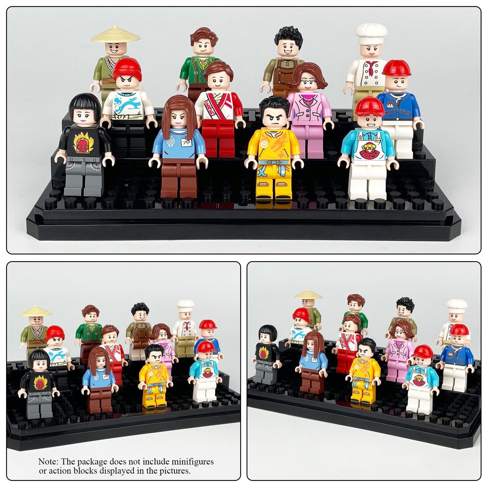 Snapklik.com : Acrylic Minifigure Display Case Stackable Action Figures ...