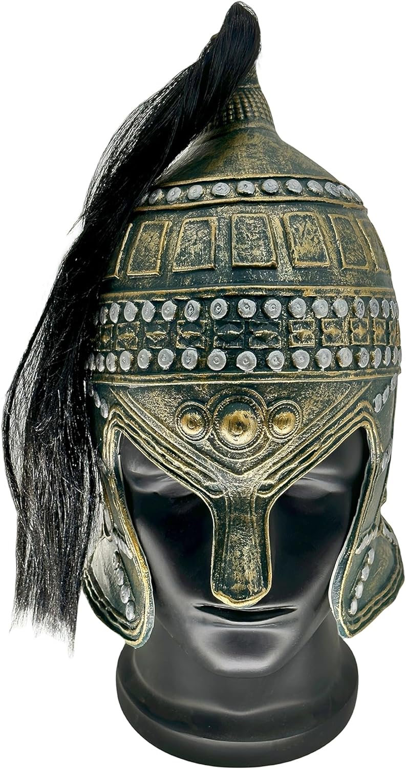 Amazon.com: LOOYAR Troy Helmet Replica Prop Custome Accessory Toy ...