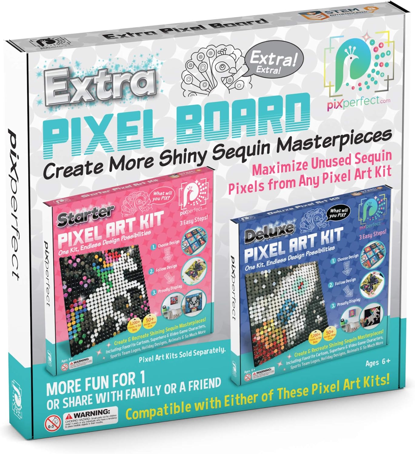 Amazon.com: Pix Perfect Extra Pixel Board, Compatible with Any Pixel ...