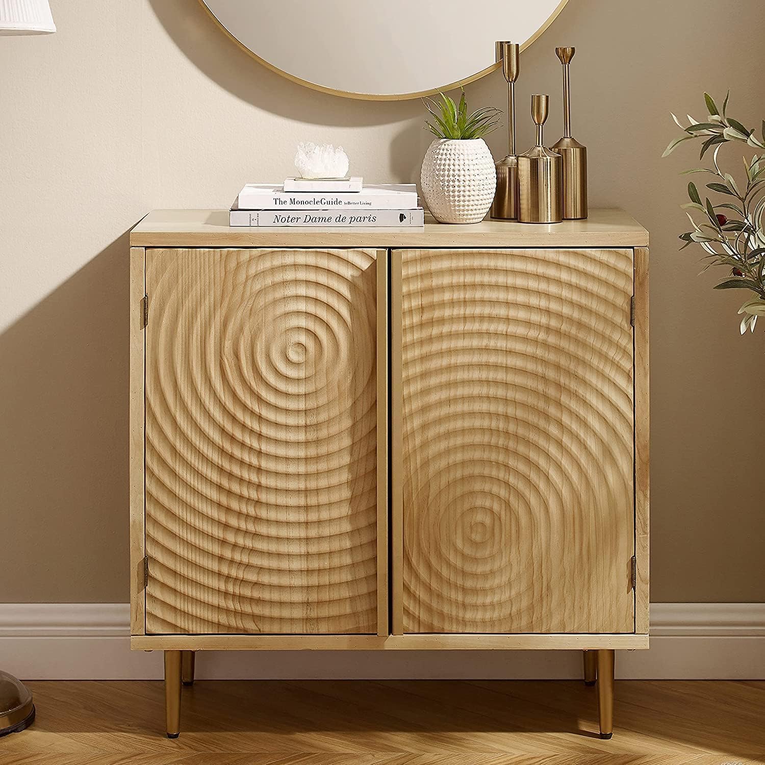 Amazon.com: Art Leon Modern Accent Storage Cabinet - Sideboard Buffet ...