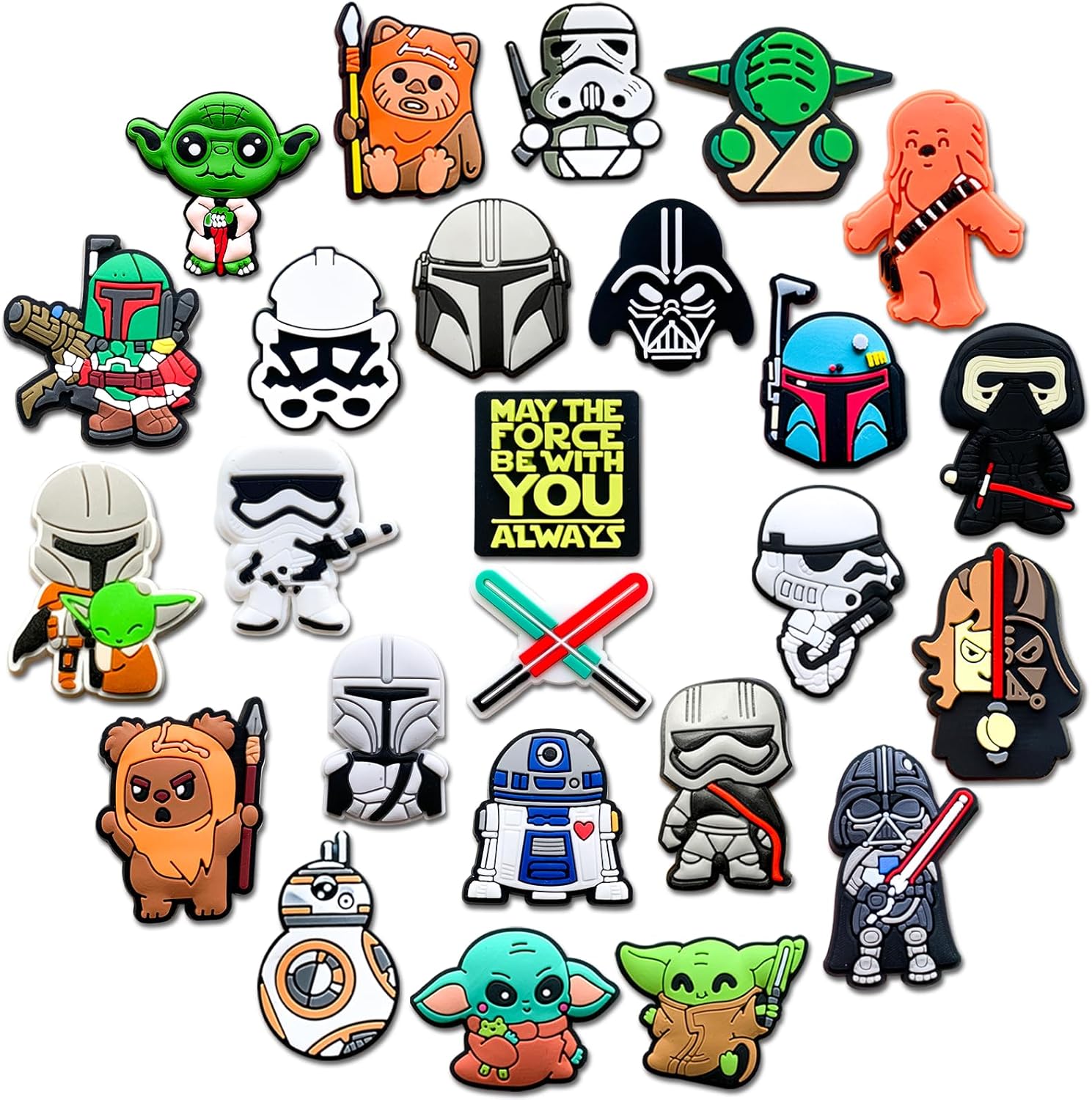 Amazon.com: Zanerolan 25Pcs Superhero Shoe Decoration Charms for Croc ...