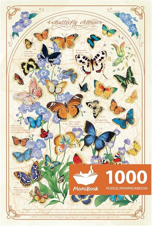 Amazon.com: MOMIBOOK Puzzles for Adults 1000 Pieces Jigsaw Puzzles of ...