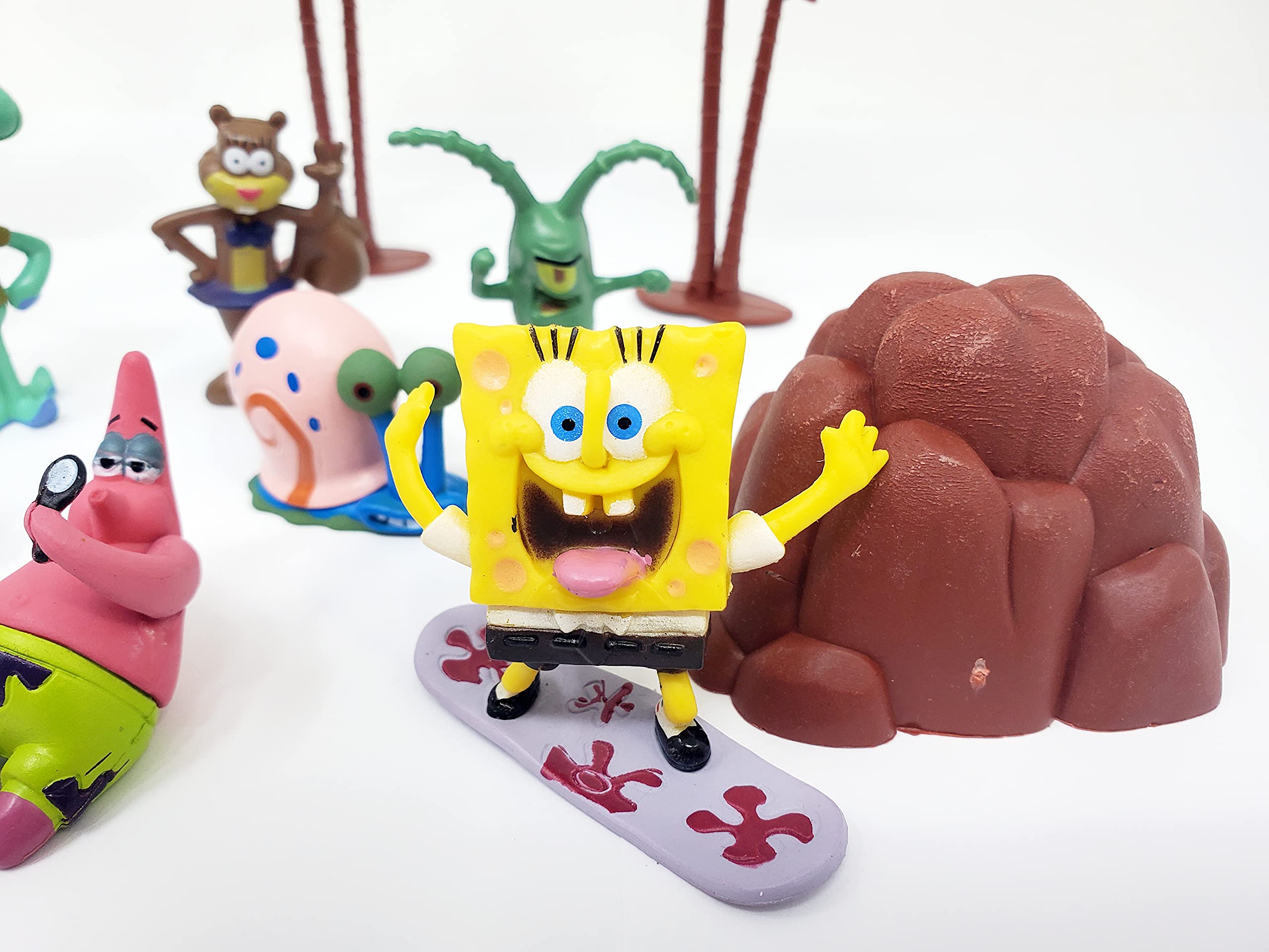 Buy Spongebob Squarepants 14 Piece Play Set Featuring Random Spongebob ...