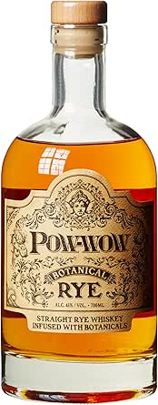 Pow-Wow Botanical RYE Straight Rye Whiskey 45% Vol. 0,7l : Amazon.de ...