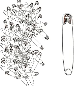Amazon.com: AUXBC 1000Pcs 1.1Inch Safety Pins, 28mm Small Safety Pins ...
